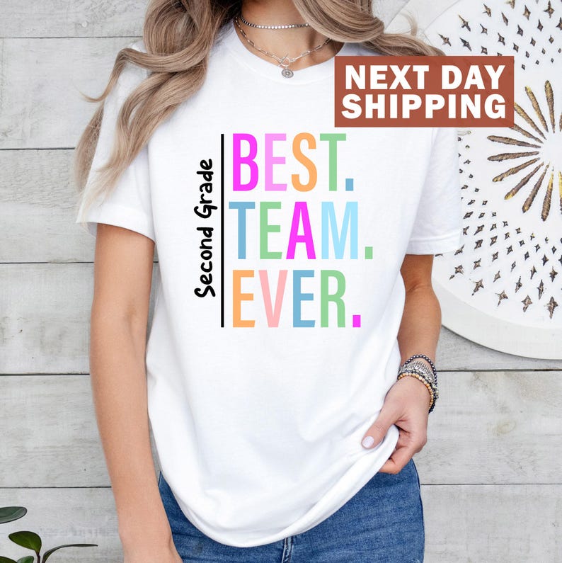Customized Best Team Ever Shirt, Team Name T-shirt, Coworker Gift ...