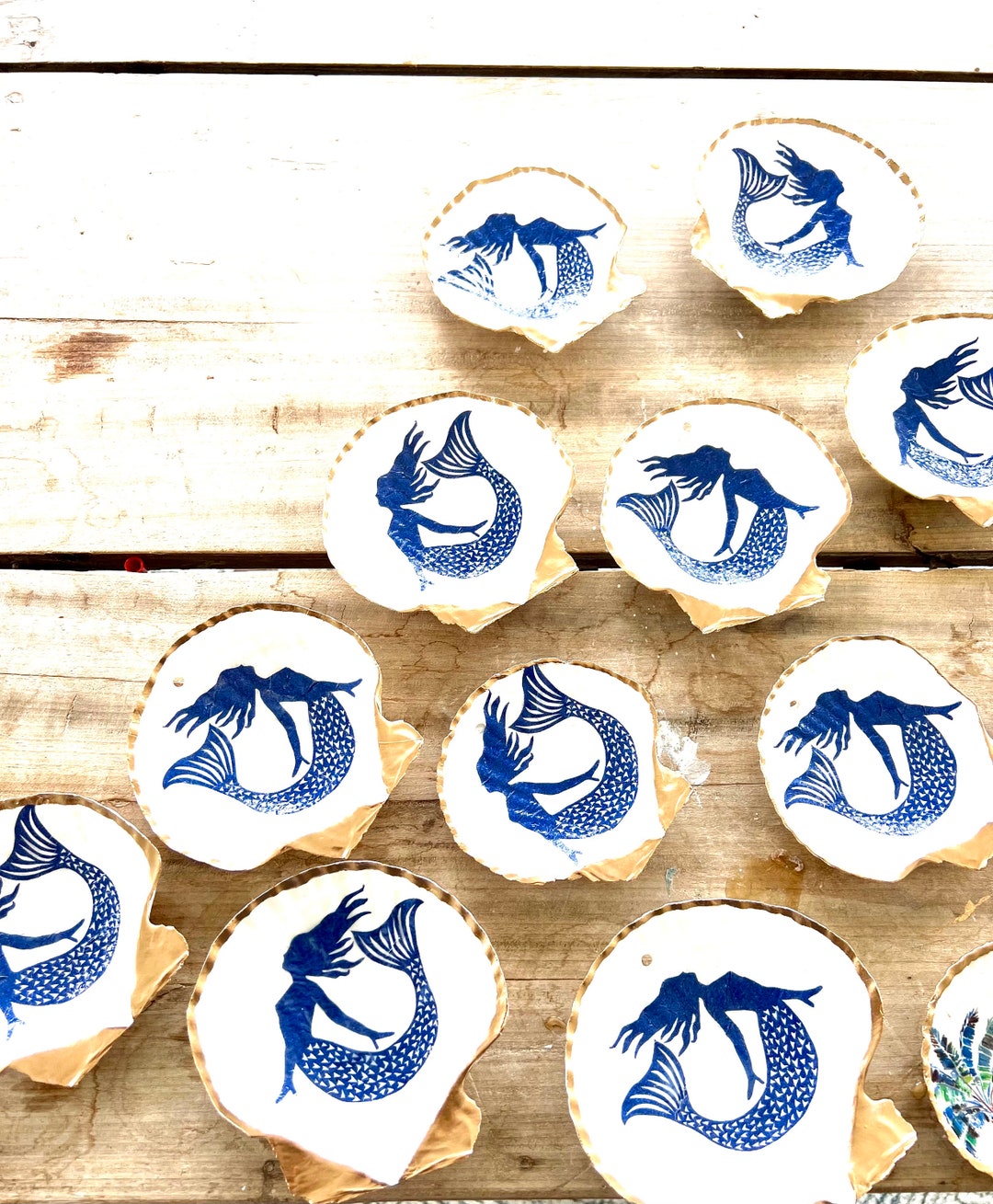 Mermaid Party Favor Scallop Dish. Coastal Bachelorette Favor “last ...