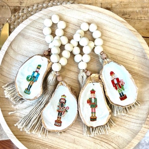 Nutcracker Oyster Shell Napkin Ring. Christmas Oyster Shell Napkin Ring ...