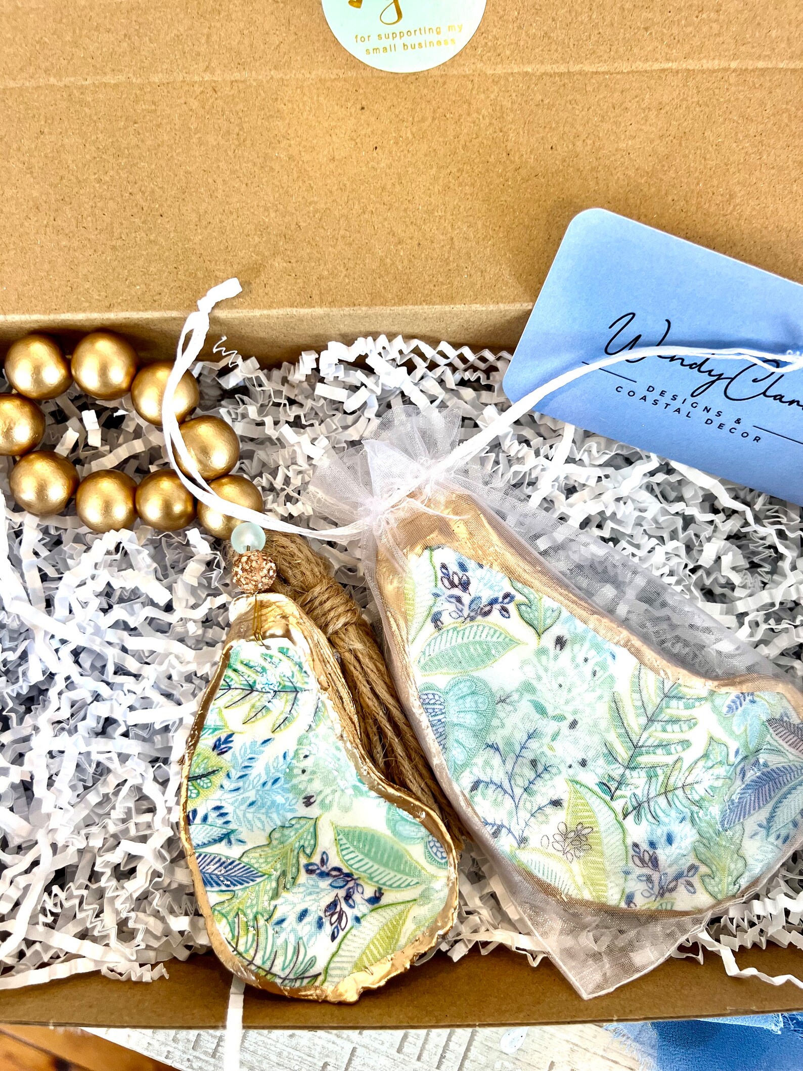 Palm Beach Event Favor and Decor Set Coastal Ring Dish Favor & Shell ...