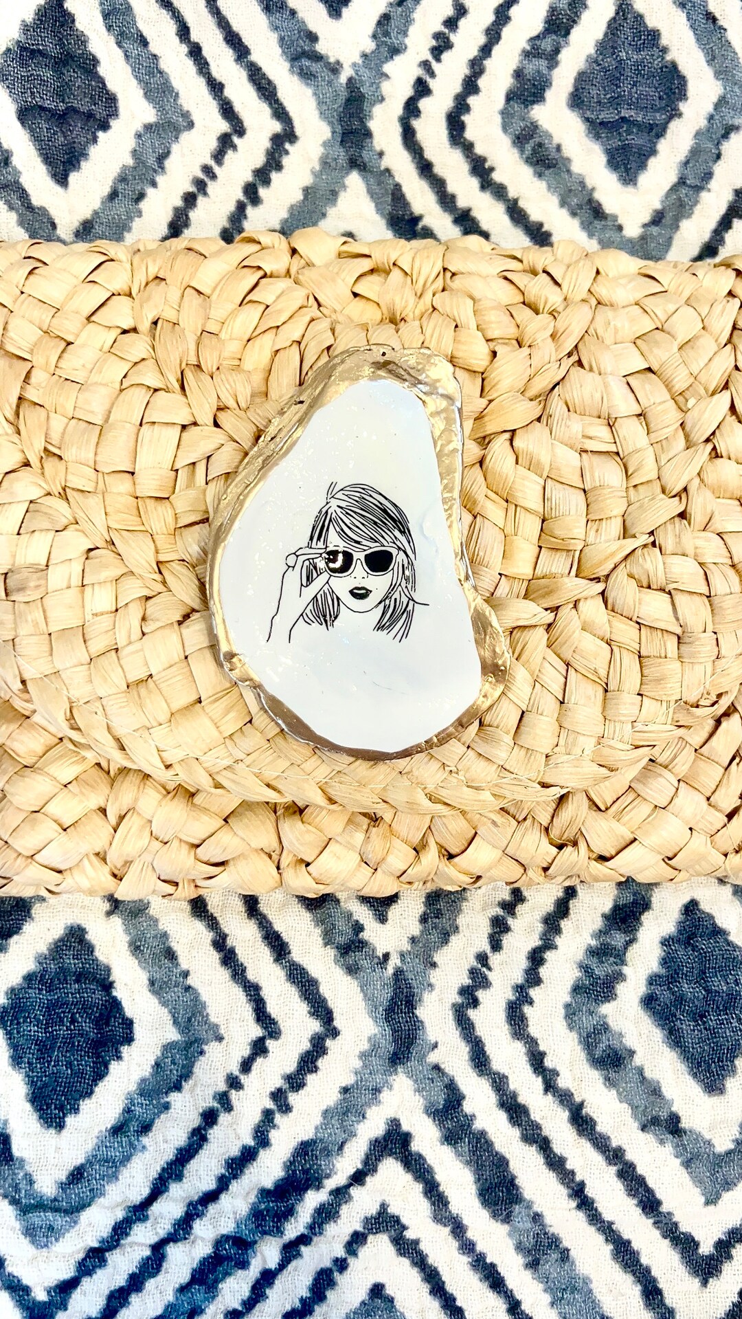 Taylor Swift Clutch Purse 1989 Girl. Taylor Eras Handmade Shell Purse ...