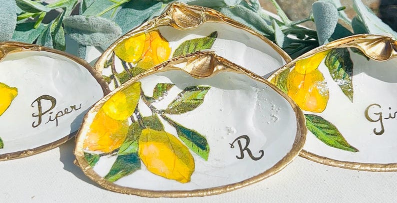 Amalfi Coast Wedding Placard Lemon Party. Italy Party Name Place ...