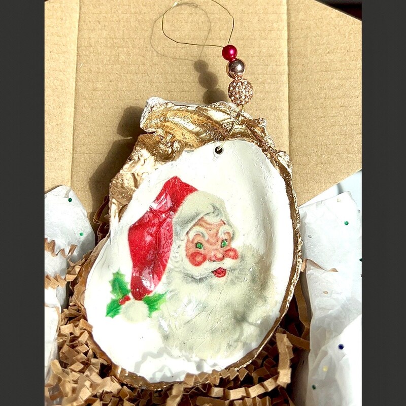 Santa Shells - Etsy