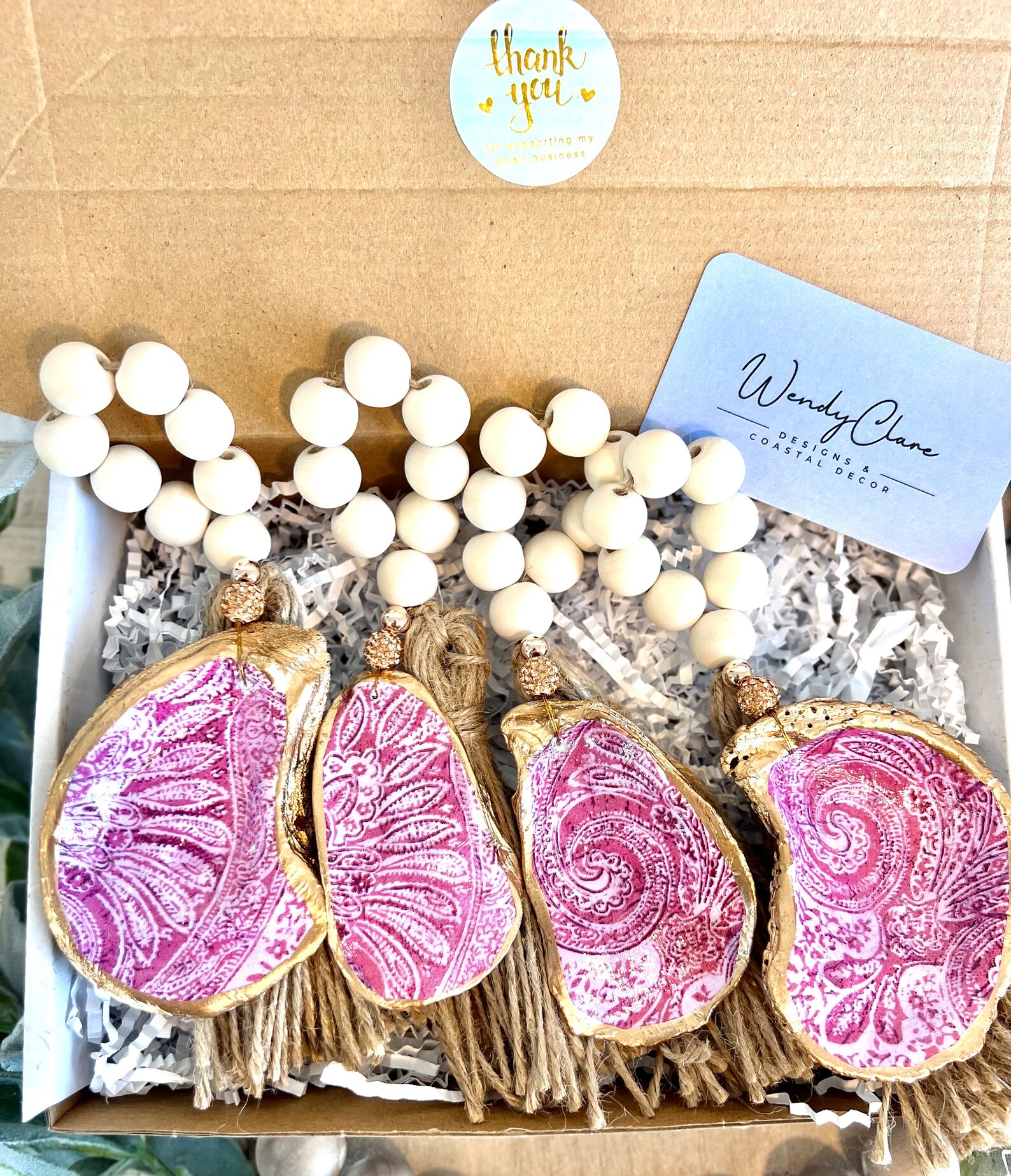 Palm Beach Table Decor Shell Napkin Ring. Palm Beach Wedding Table ...