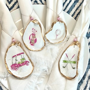 Lady Golfer Gift Idea Womens Golfer. Womens Golf Napkin Ring. Womens ...