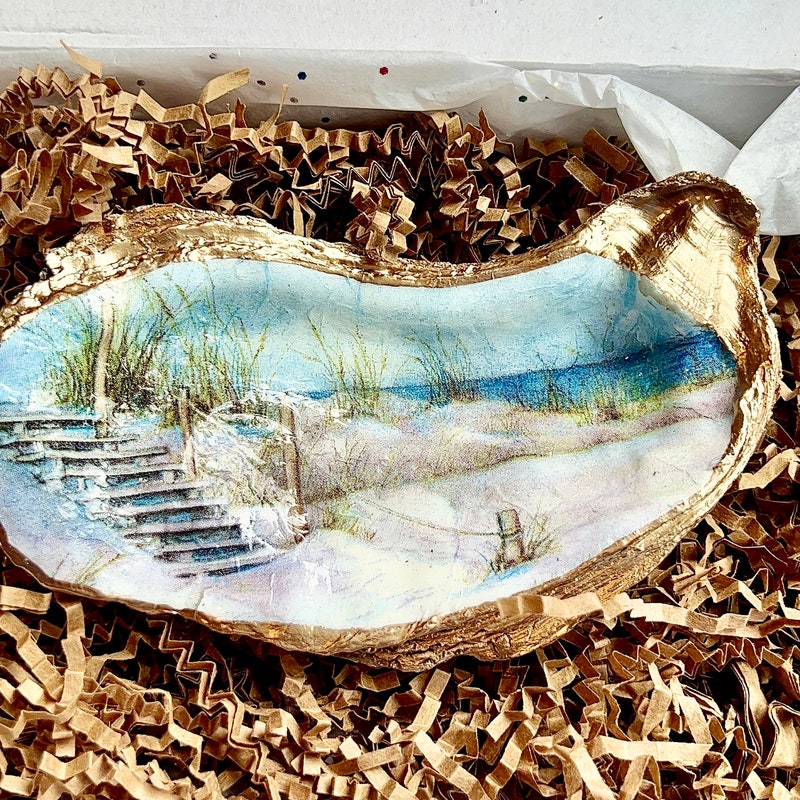 Decoupage Shells - Etsy