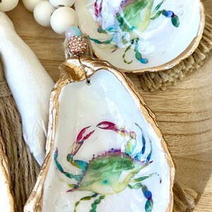 Dinner Party Table Decor Idea Shell Napkin Ring. Coastal Preppy Table ...