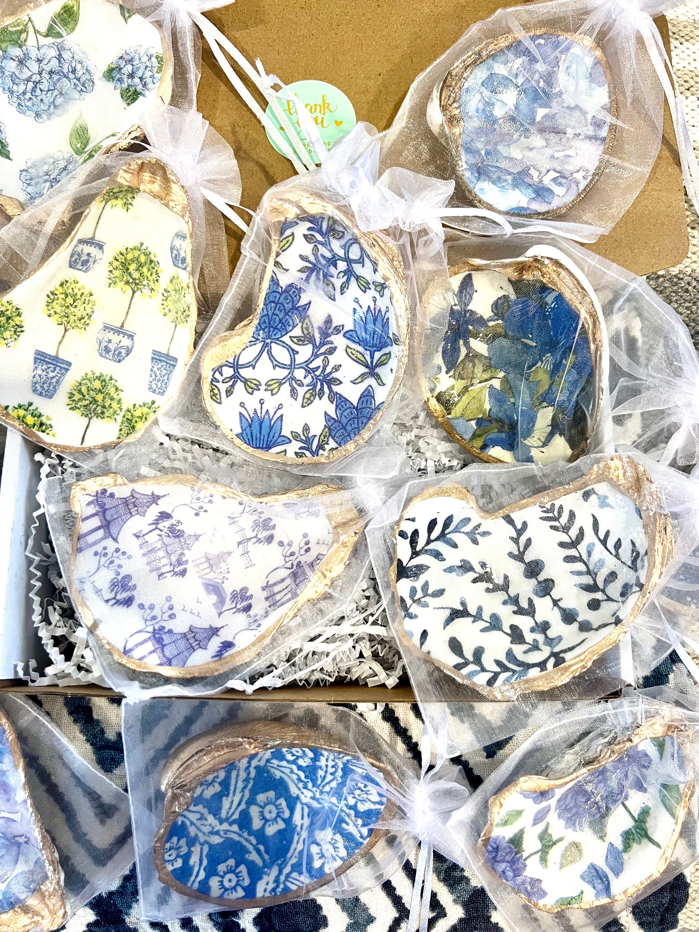 Beachy Blue Wedding Favor for Destination Wedding on the Coast. Coastal ...