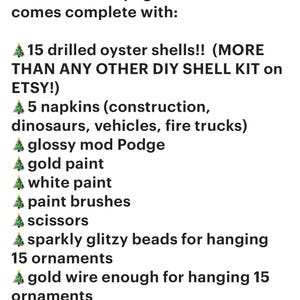 BOYS CRAFT Activity Decoupaged Shell Ornament Kit|christmas Craft Kit ...