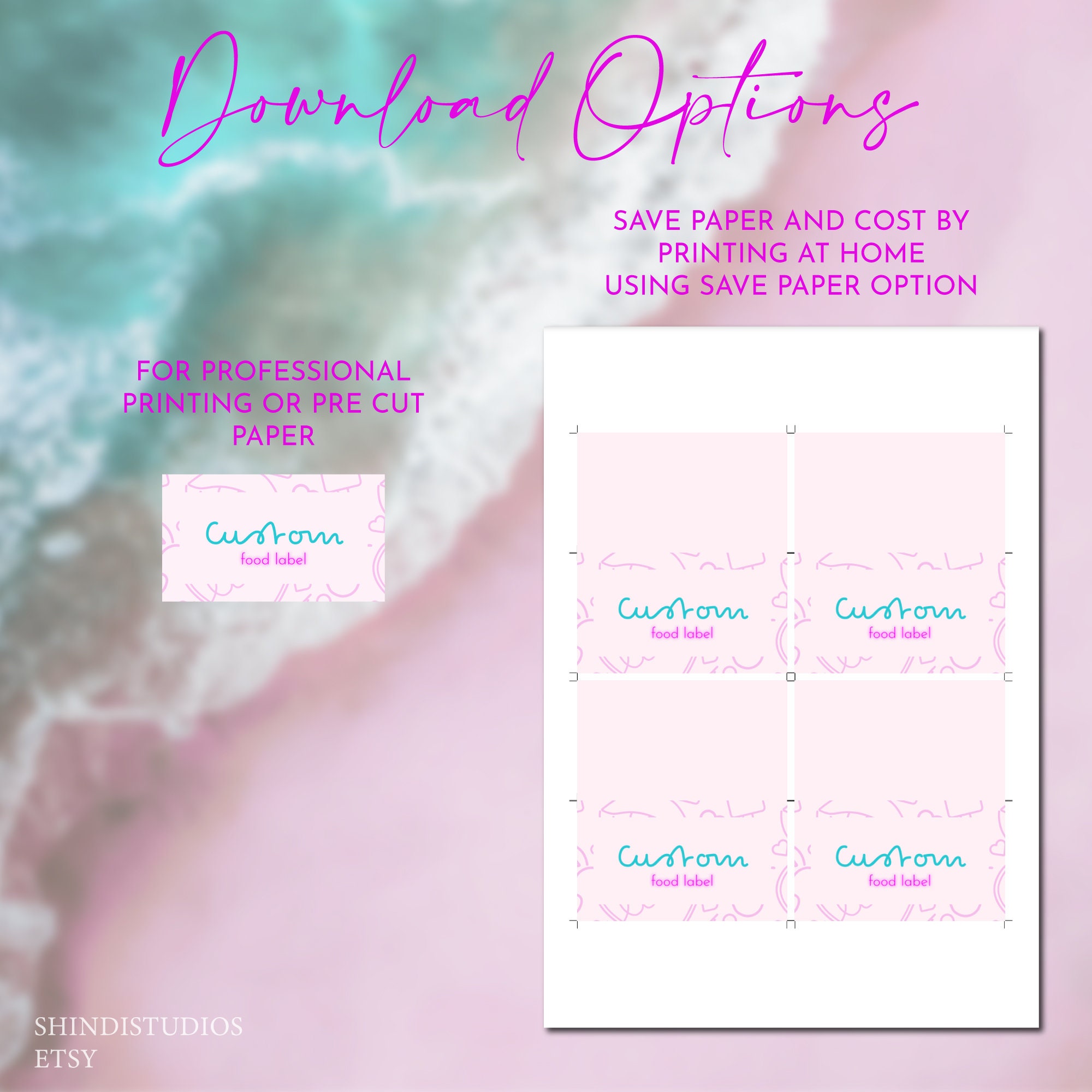 Island Theme Place Card Template, Printable Place Cards, Island ...