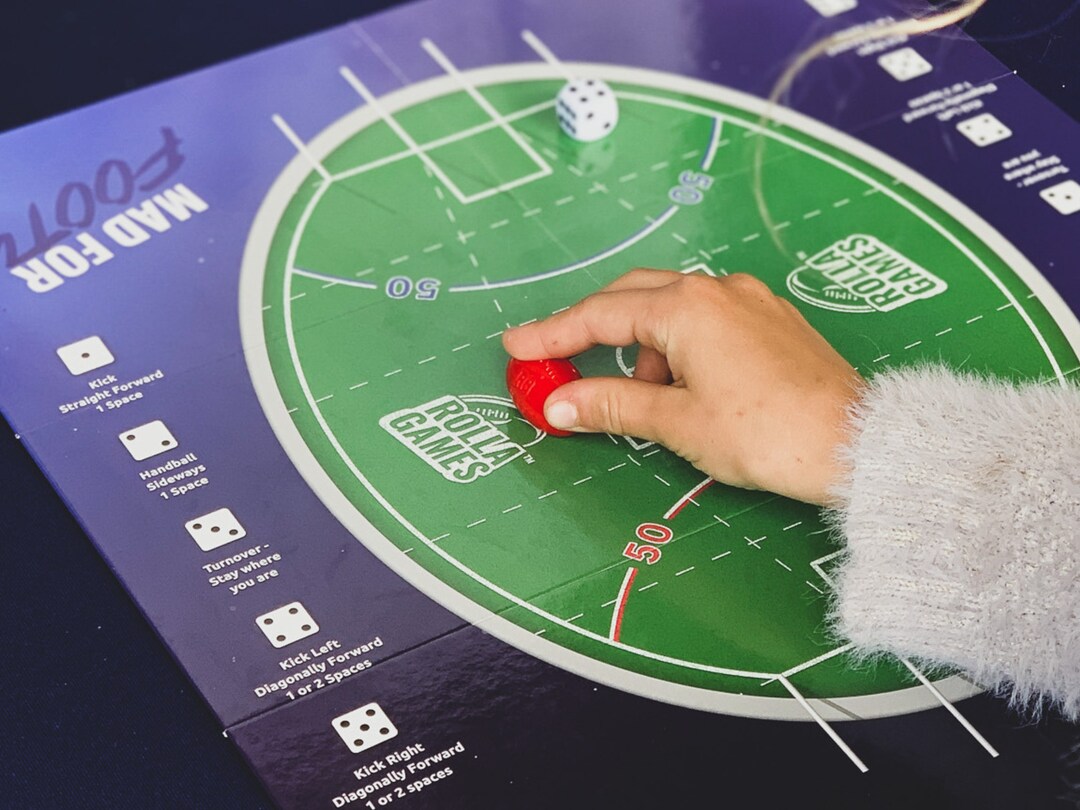 The Aussie Rules Footy Board Game - Mad for Footy - Etsy