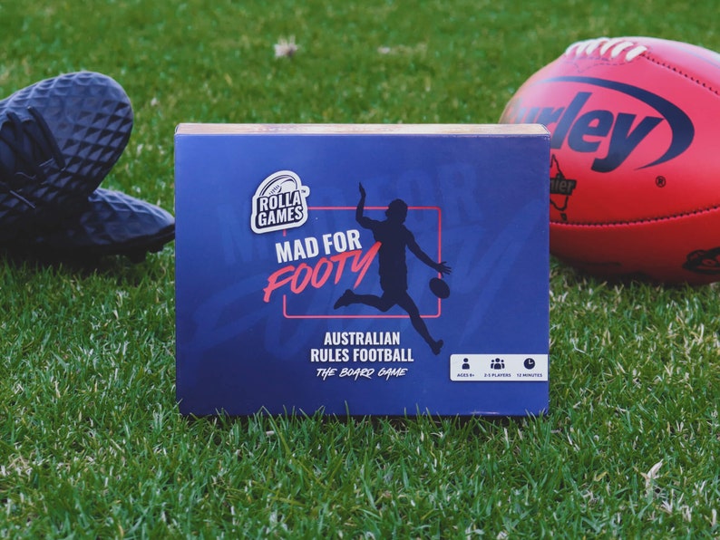Mad for Footy Board Game - AFL Themed Gift - Etsy