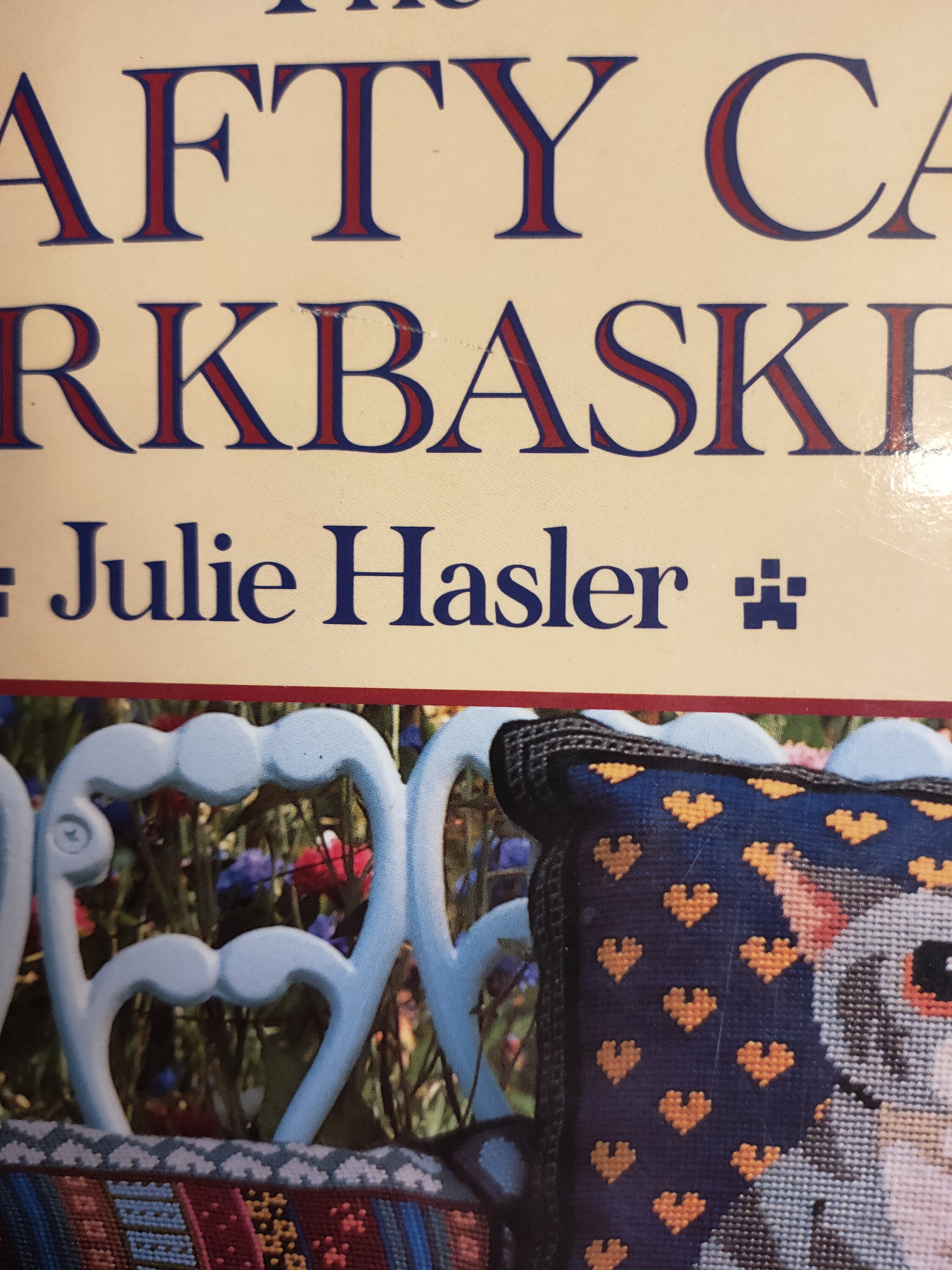THE CRAFTY CAT Workbasket, Julie Hasler 1991, Craft Book, Cat Designs ...