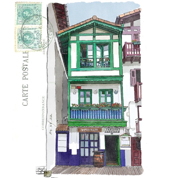 Basque Country Art - Etsy