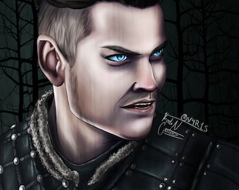 Vikings Show Ivar the Boneless Rare Large Canvas Modern Contemporary ...