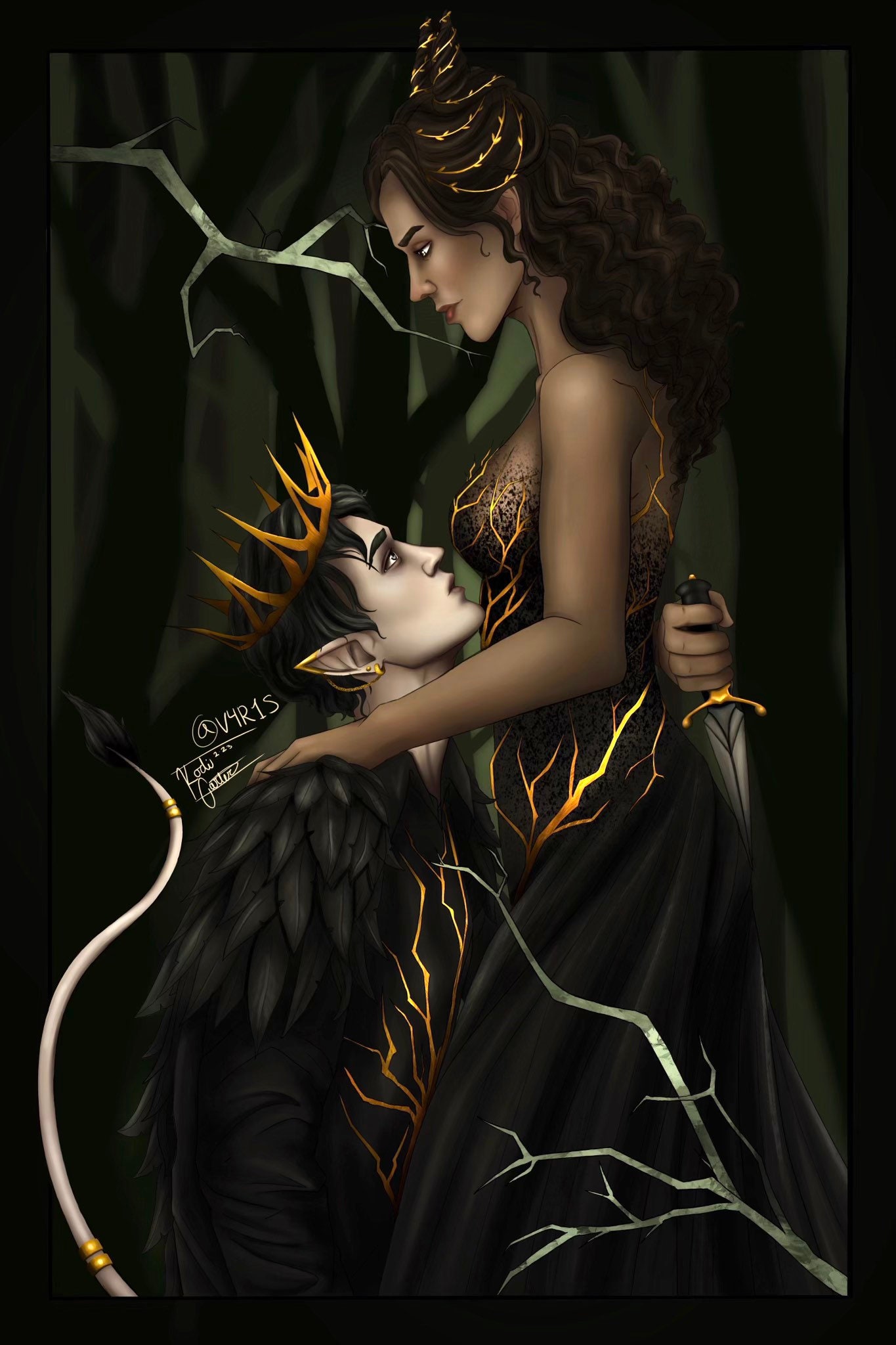 Jude and Cardan - Etsy