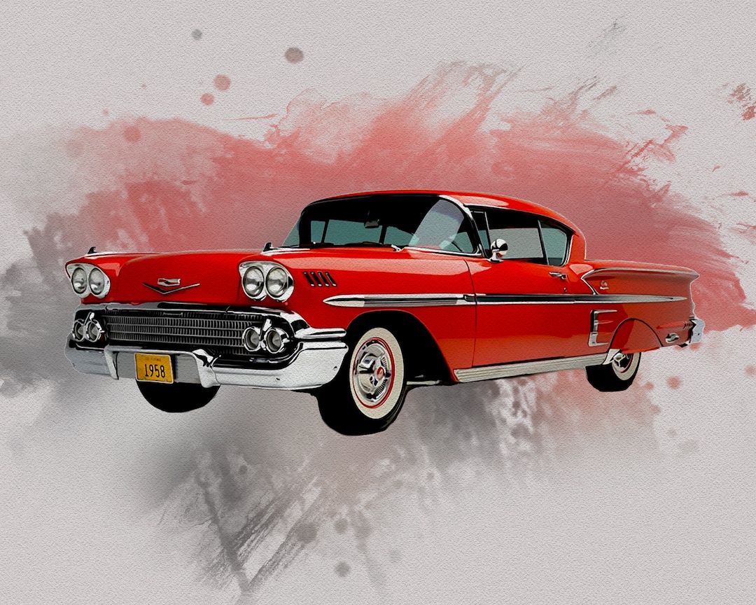 Custom Car Portrait Illustration From Photo | Turn Your Car Photo Into ...