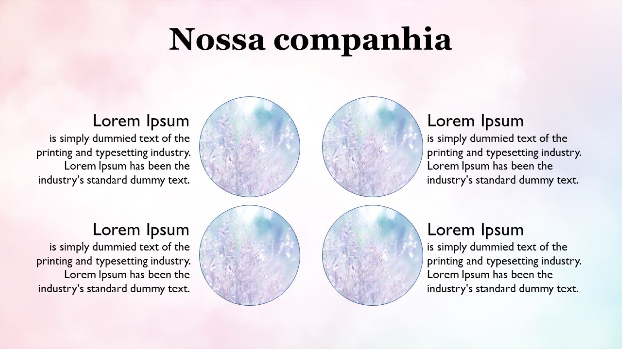 Gentle Soft Ppt Soft Background Powerpoint Presentation Clean