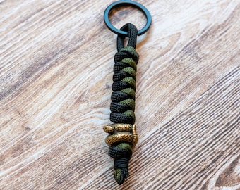 Snake Head Keychain - Etsy