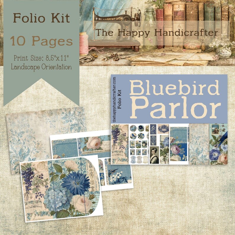 Folio Kit | Bluebird Parlor - Etsy