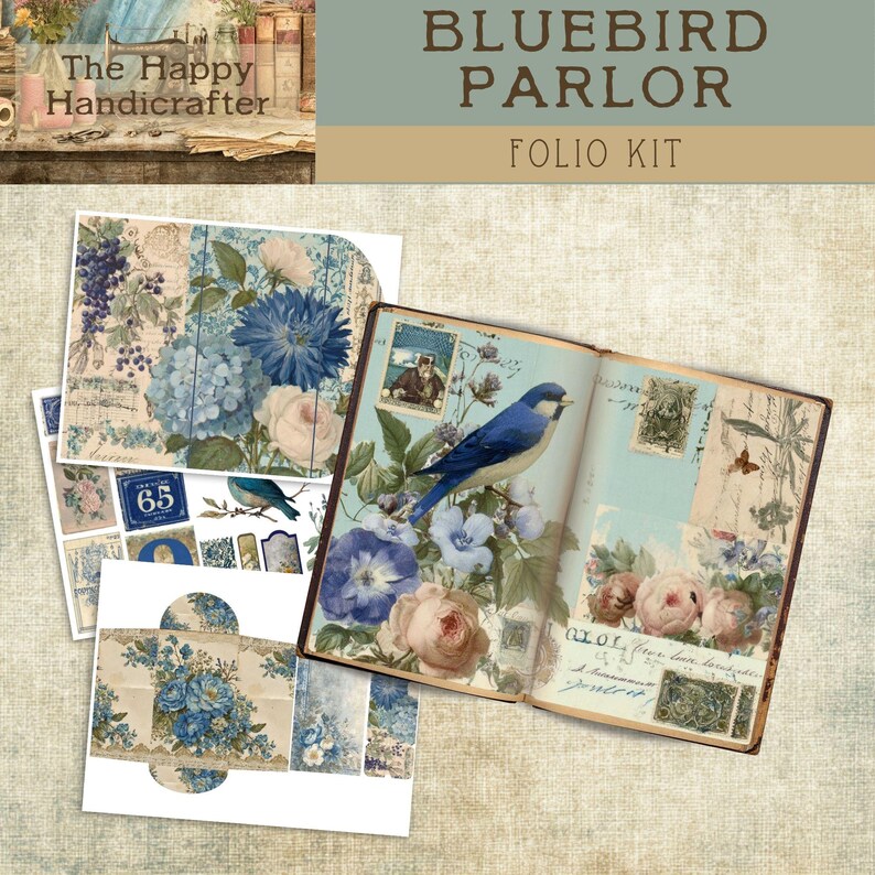 Folio Kit | Bluebird Parlor - Etsy