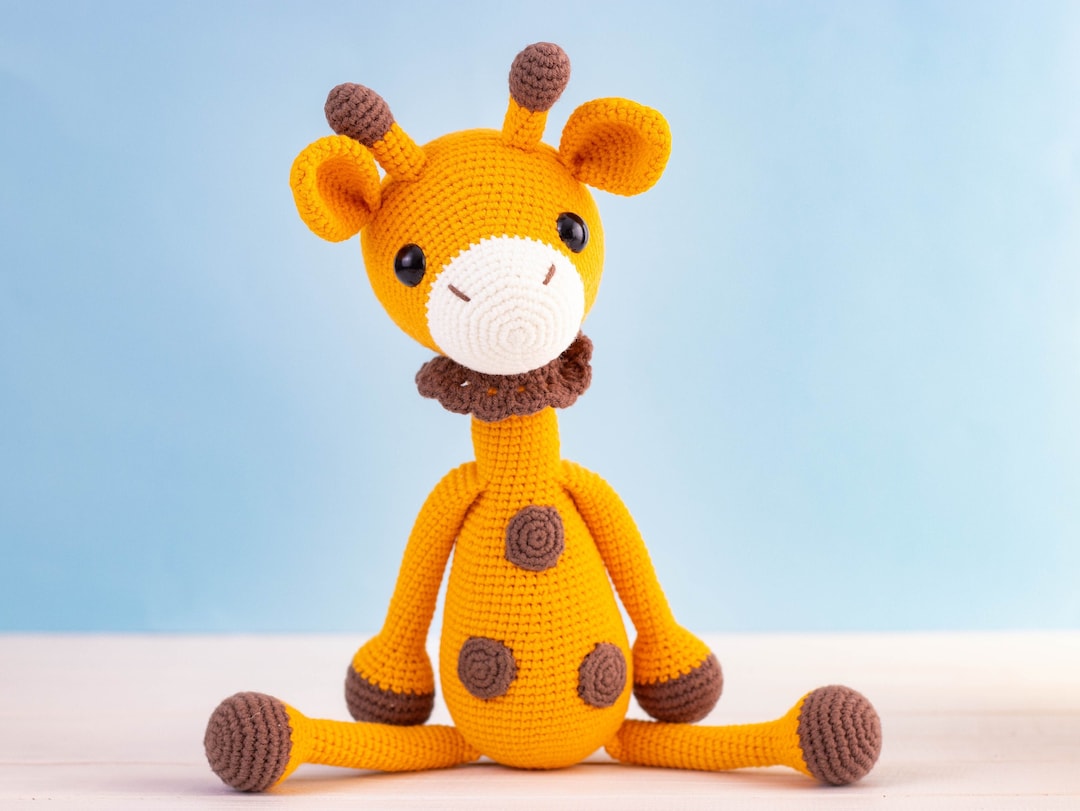 Crochet Giraffe, Knit Plushy, Amigurumi Animals, Giraffe Crochet ...