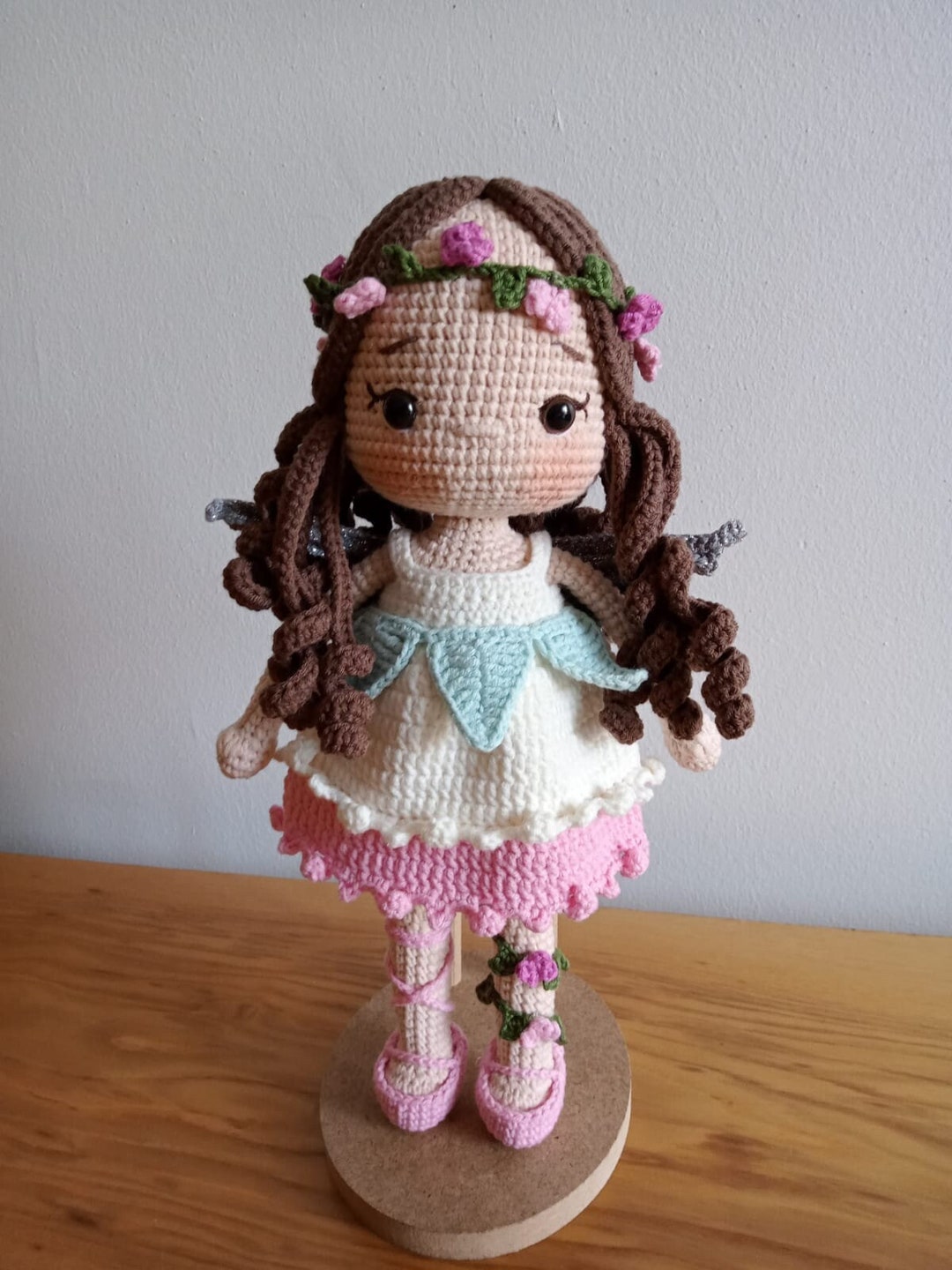 Fairy Doll Flora, Amigurumi Doll, Crochet Doll, Knitted Doll ...