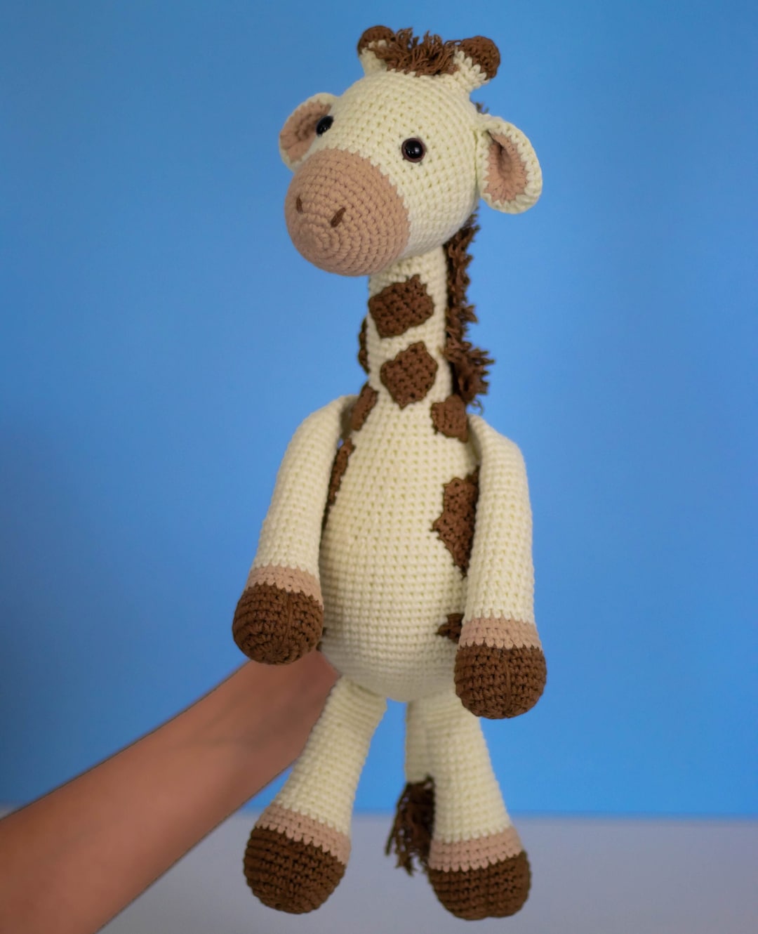 Stuffed Giraffe, Plush Giraffe Toy, Amigurumi Giraffe, Giraffe Crochet ...