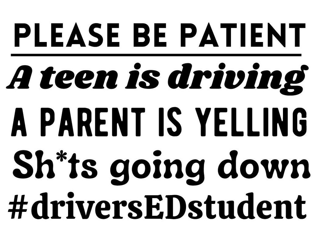 Student Driver SVG/PNG File - Etsy