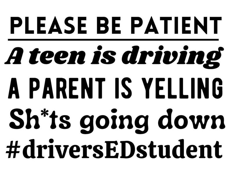 Student Driver SVG/PNG File - Etsy