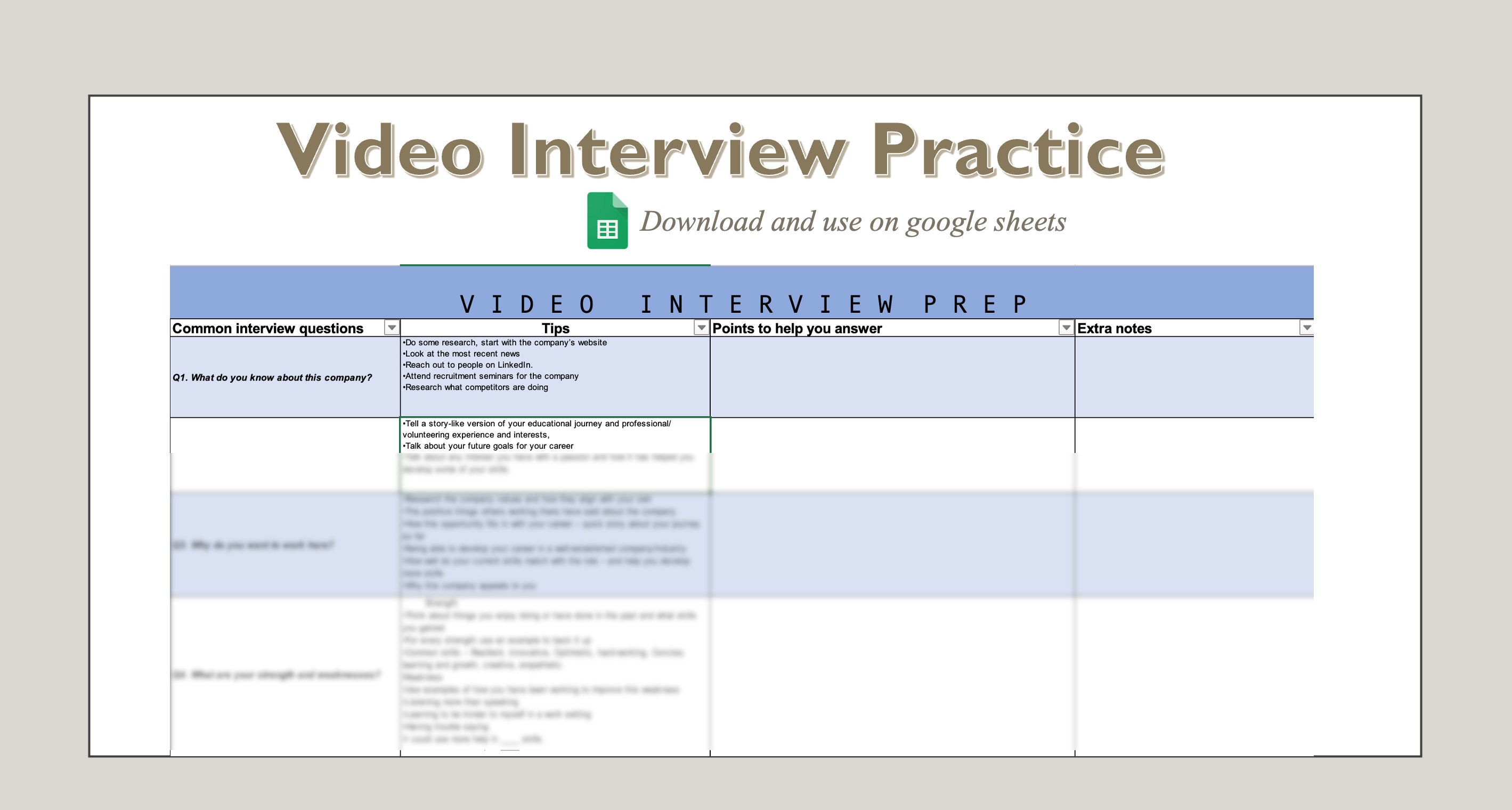 Graduate Job Application Tracker - Etsy