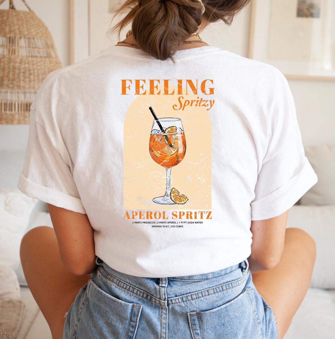 Aperol Spritz Shirt • Feeling Spritzy T-shirt • Summer Party Outfit ...
