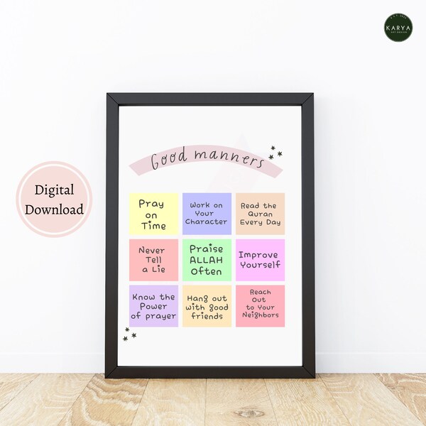 Manners - Etsy