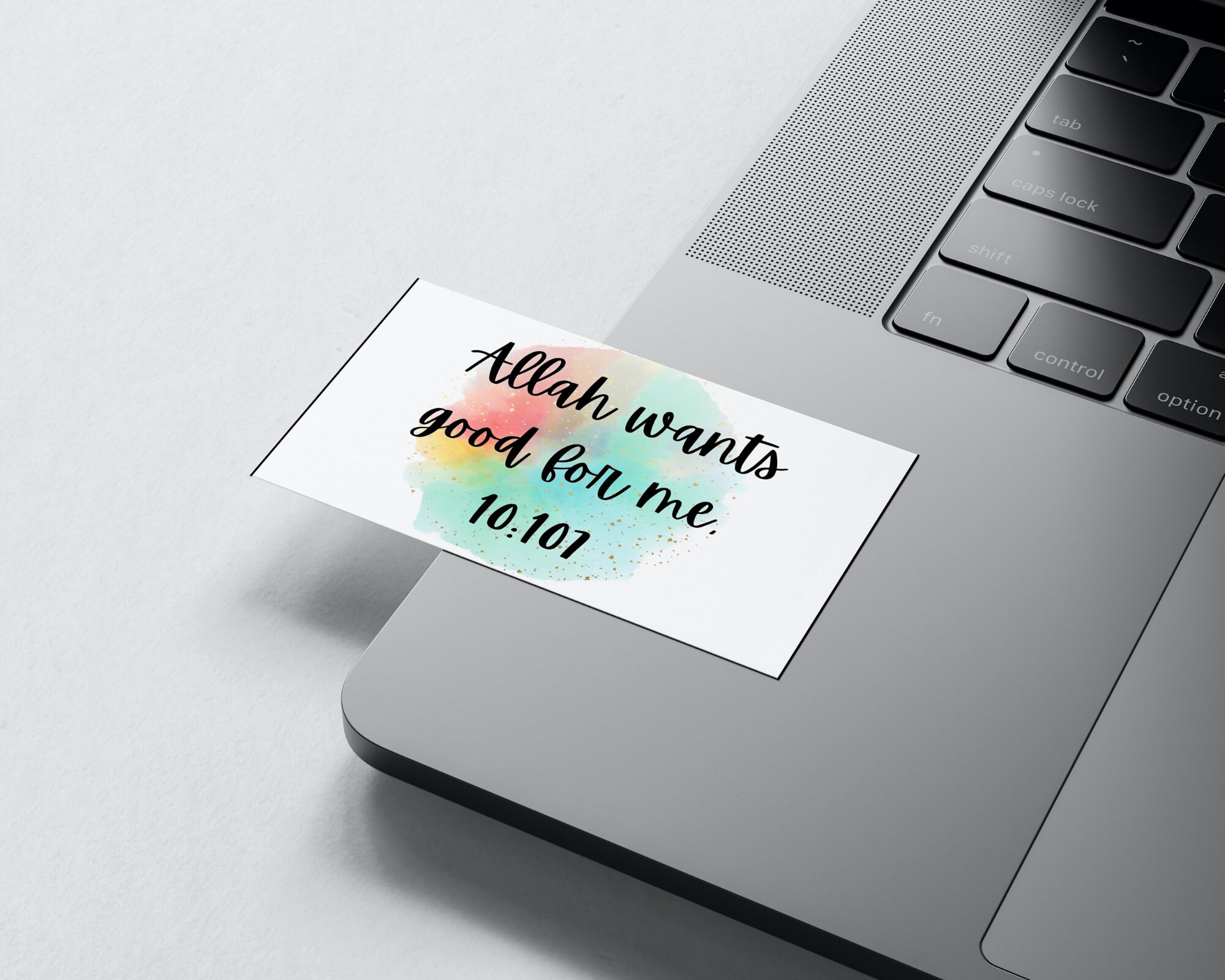 Self Affirmations From Quran, Positive Islamic Card Muslim ...