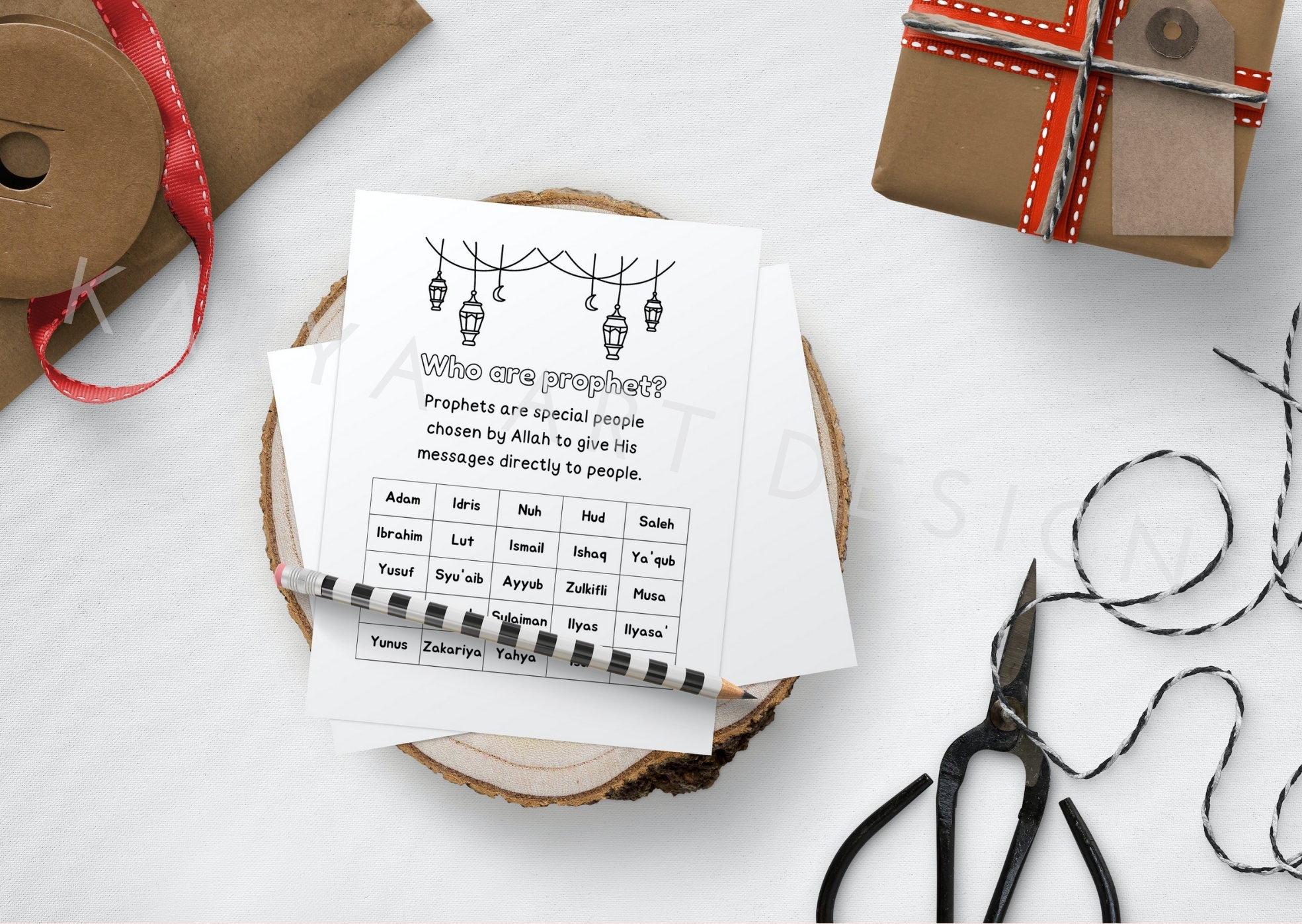 25 Prophets of Allah Coloring Book, Islam Prophet, Quran Education ...