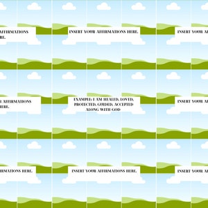 Vision Board Template | 2024 Goals | Beginner Friendly Vision Board ...