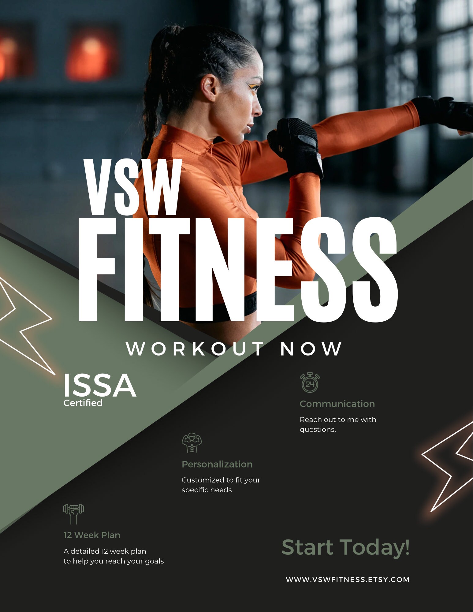 12 Week Custom Personal Training and Nutrition Program Bundle - Etsy