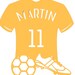 Personalised Football Shirt, Personalised Kids Door Sign, Football ...