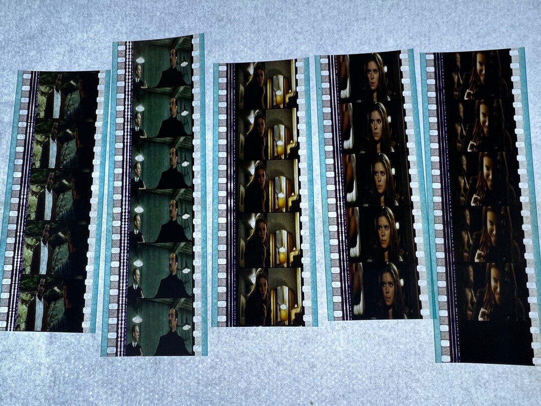 Shooter Genuine 35mm Film Cell Strips, 5 Strips of 5 Cells, Multiple ...
