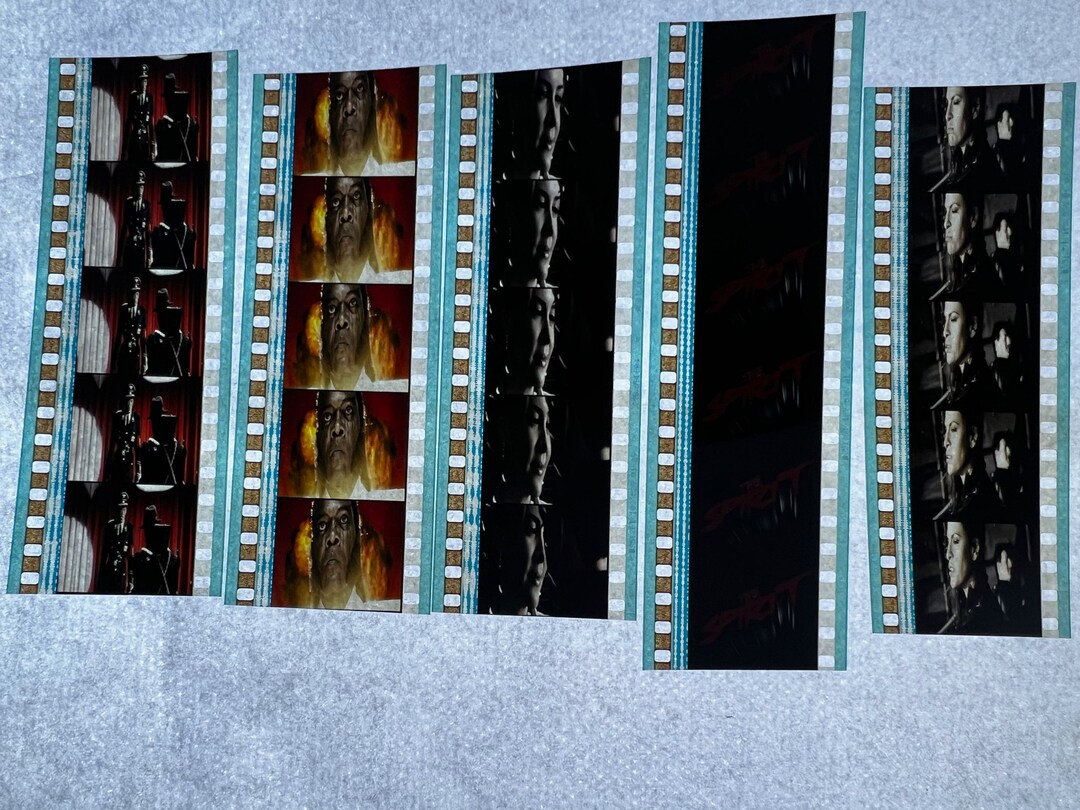 The Spirit Genuine 35mm Film Cell Strips, 5 Strips of 5 Cells, Multiple ...
