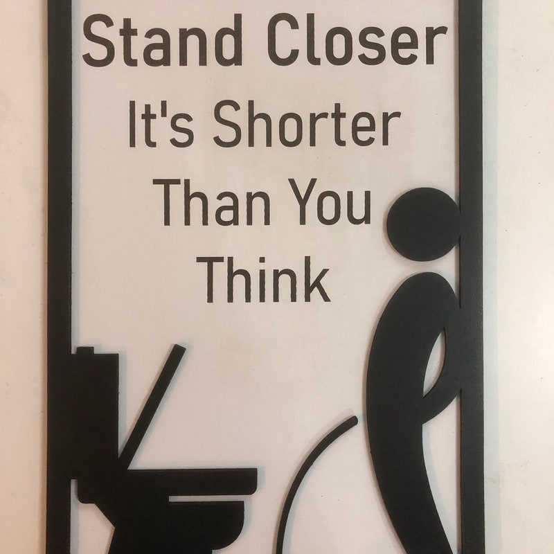 Funny Toilet Sign - Etsy