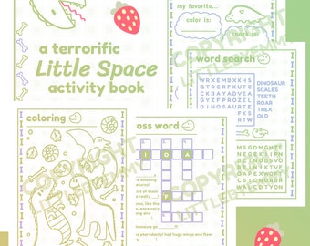 Little Space Activity Book | BERRY - Etsy
