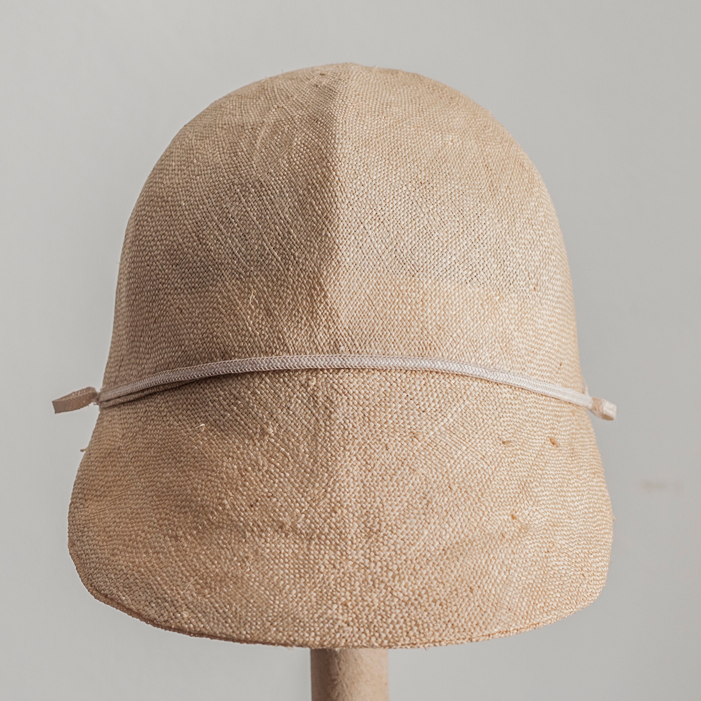 Handcrafted Baseball Cap in Natural Parasisal - Etsy