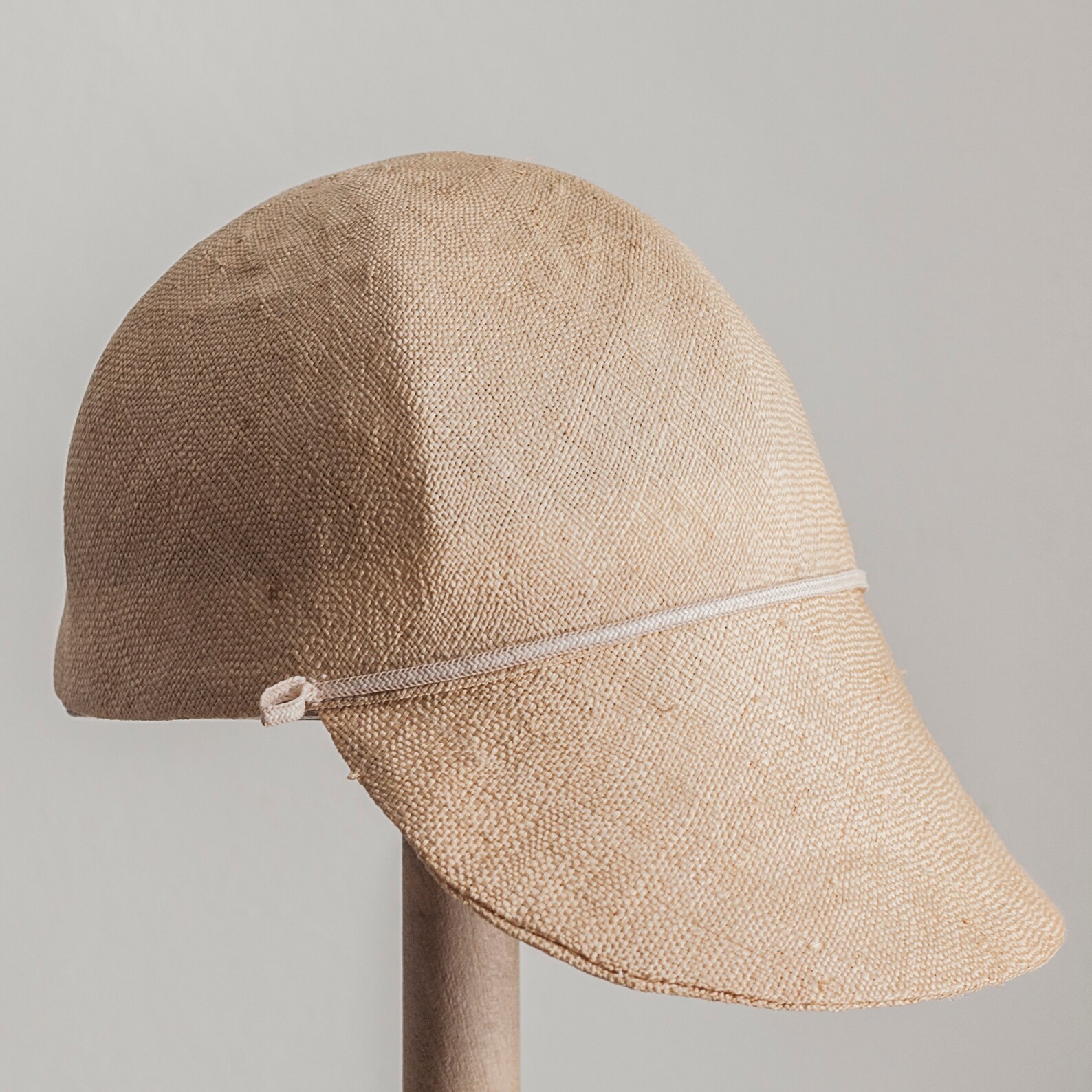 Handcrafted Baseball Cap in Natural Parasisal - Etsy
