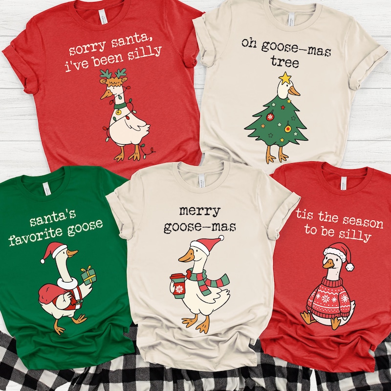 Silly Christmas T Shirts - Etsy