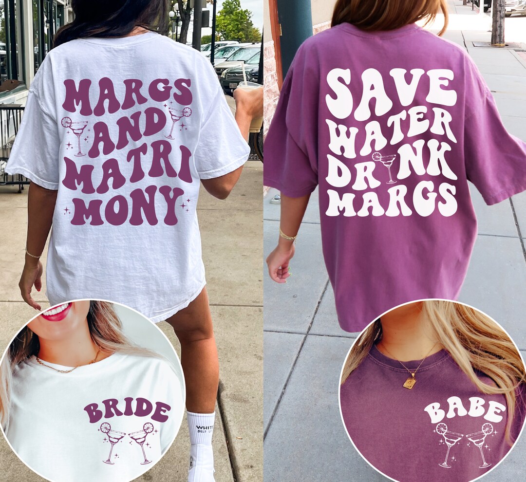 Margs and Matrimony Bachelorette Party Shirt Final Fiesta Beach Tee ...