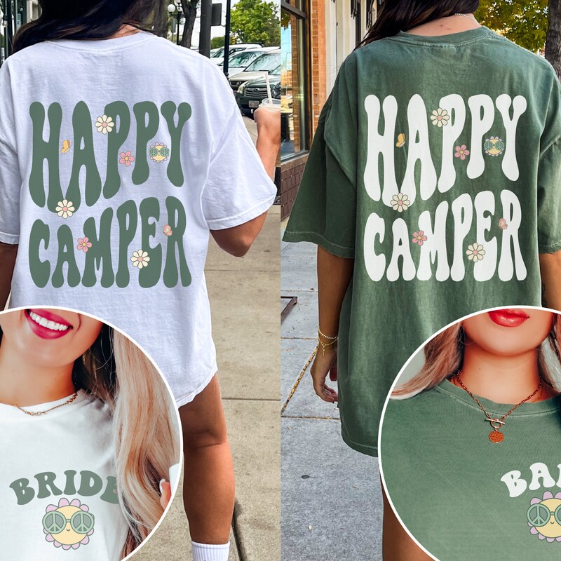 Happy Camper Shirt - Etsy
