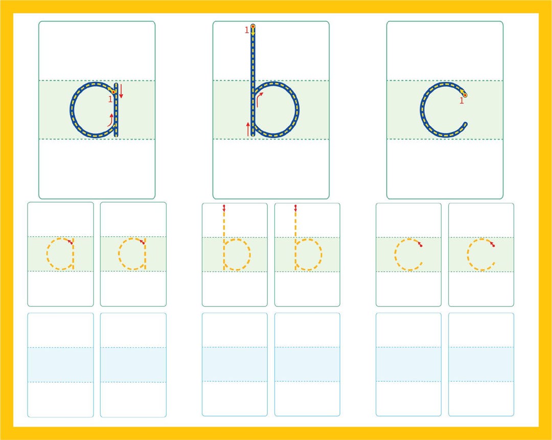 Trace Letters, Trace Numbers, Handwriting Practice for Kids, Trace ...