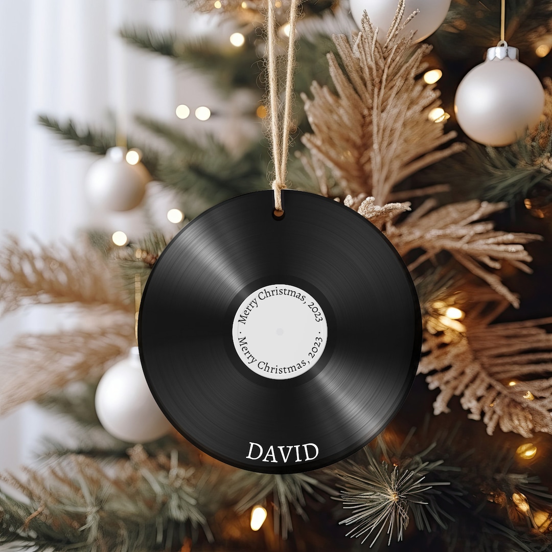 Custom Vinyl Record Ornament Ornament Vinyl Record Ornament ...