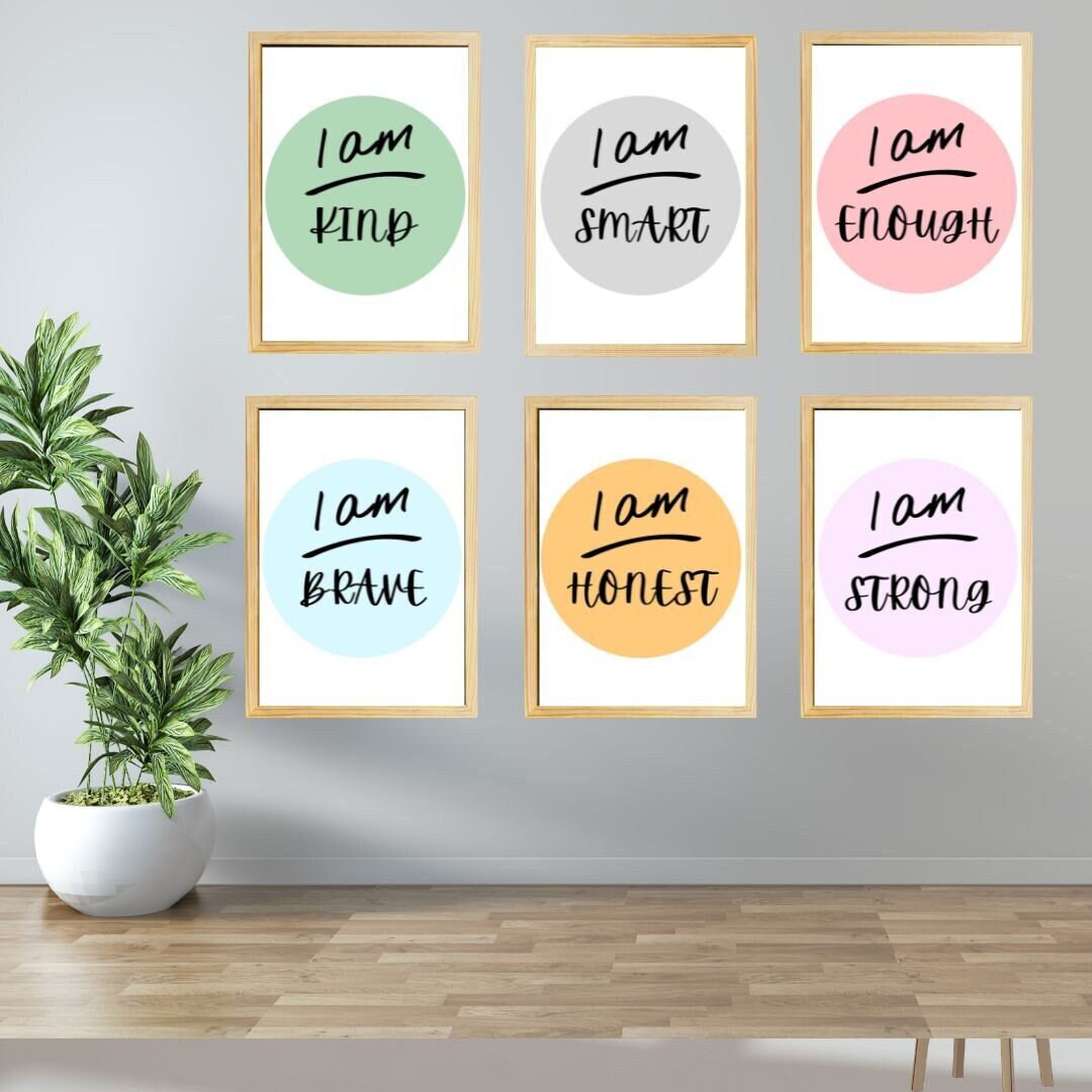 10 Positive Affirmations Posters, Classroom Decor, Classroom Posters ...